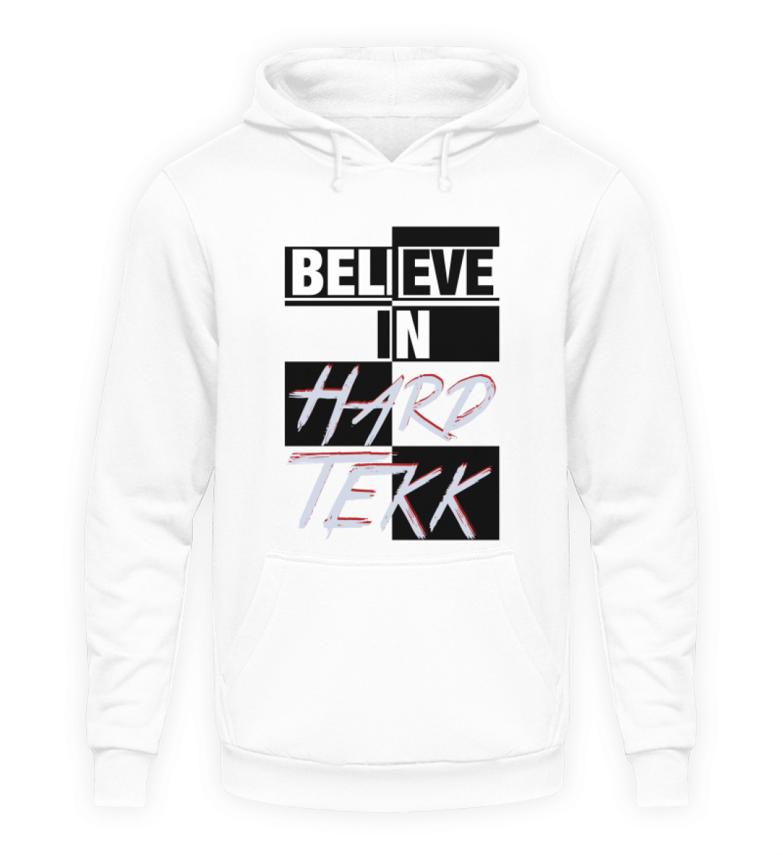 Hardtekk Shop | Believe in Hardtekk Basic Hoodie